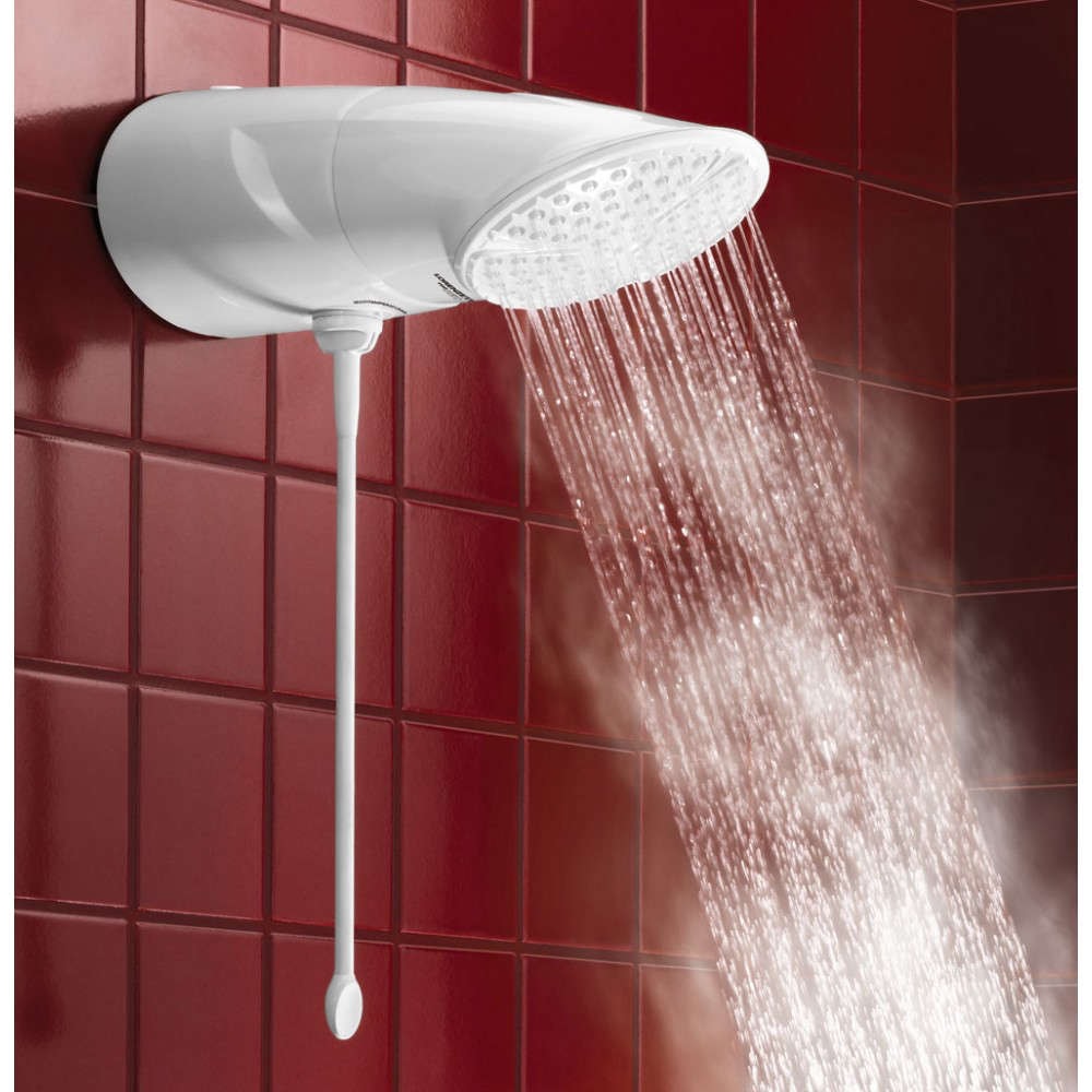 Chuveiro Multitemperaturas Top Jet 127v 5500w Branco Lorenzetti Abc