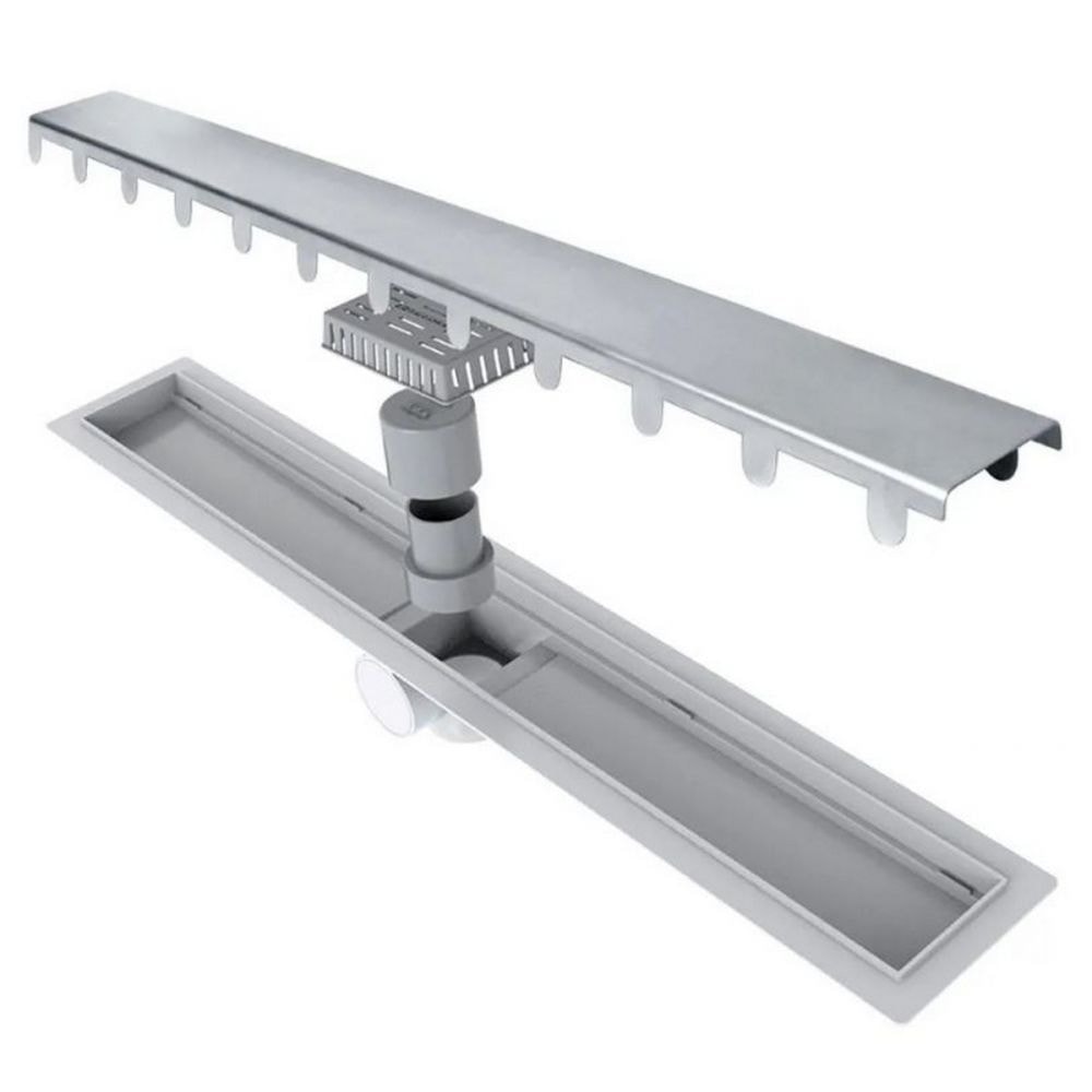 Ralo Sifonado Com Tampa Inox 70cm Linear - ABC da Construção
